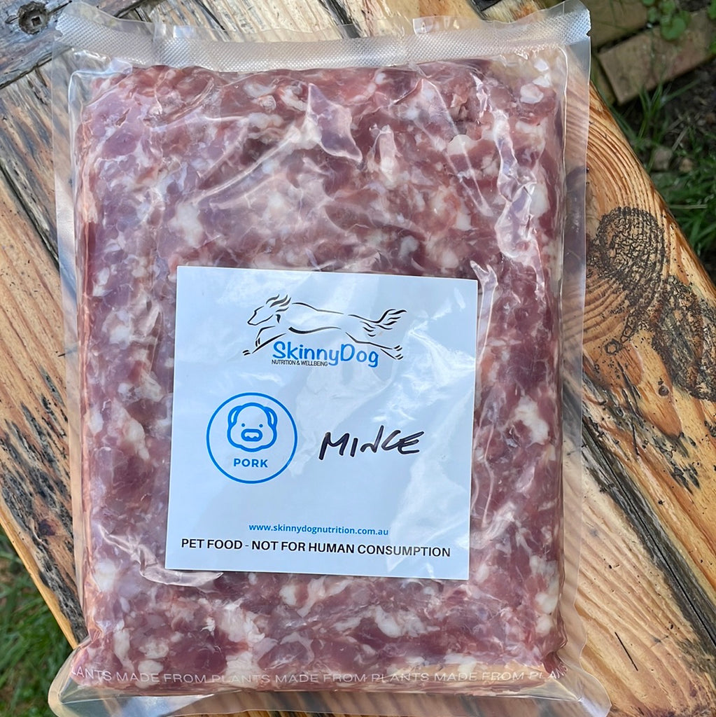 Linley Valley Pork/Boar Mince 1kg – SkinnyDog Pet Treats